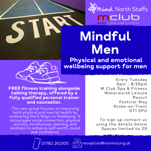 New “Mindful Men” physical and emotional wellbeing group. - North ...